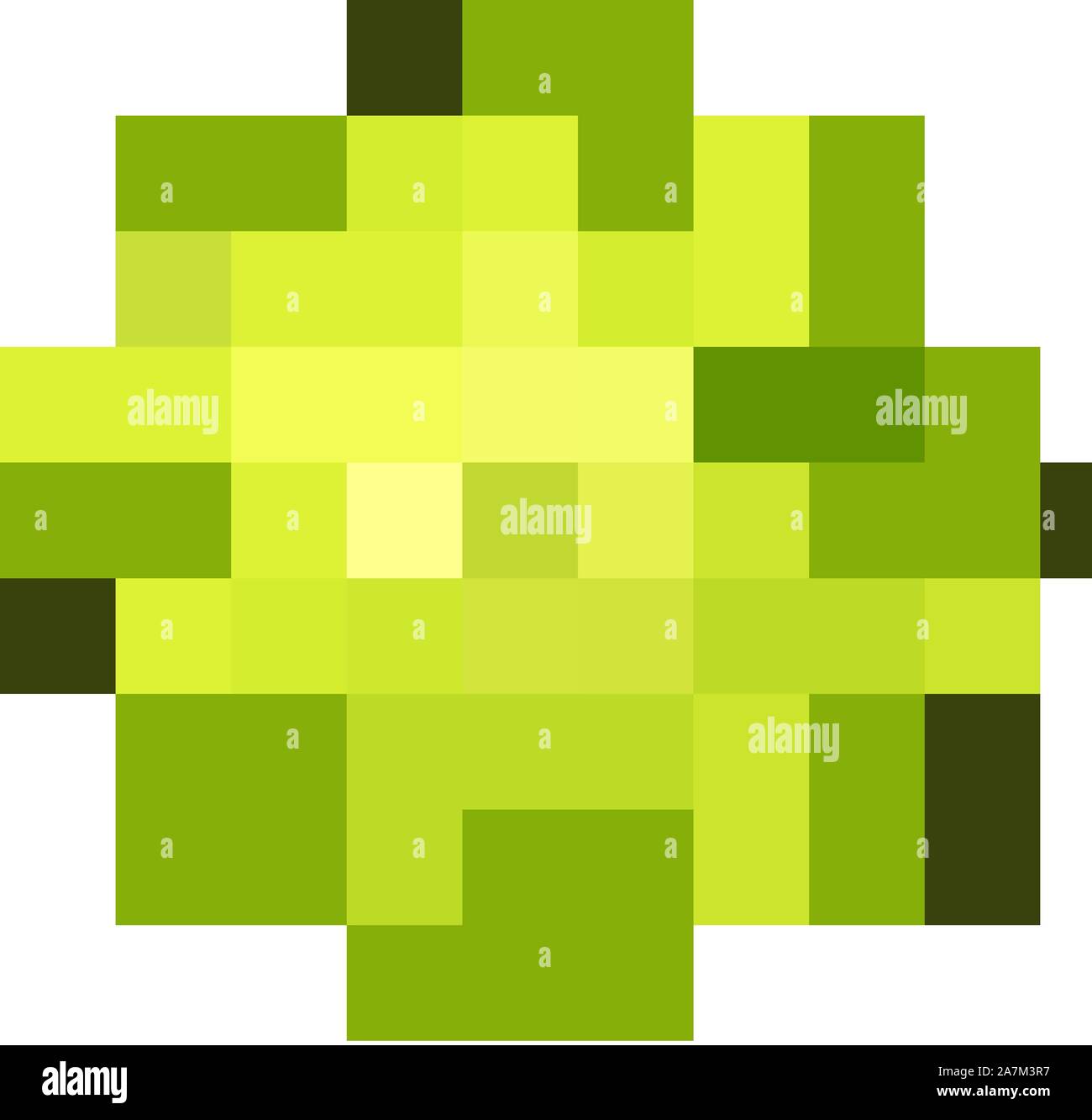Single flower in green color illustration Stock Vector Image & Art - Alamy
