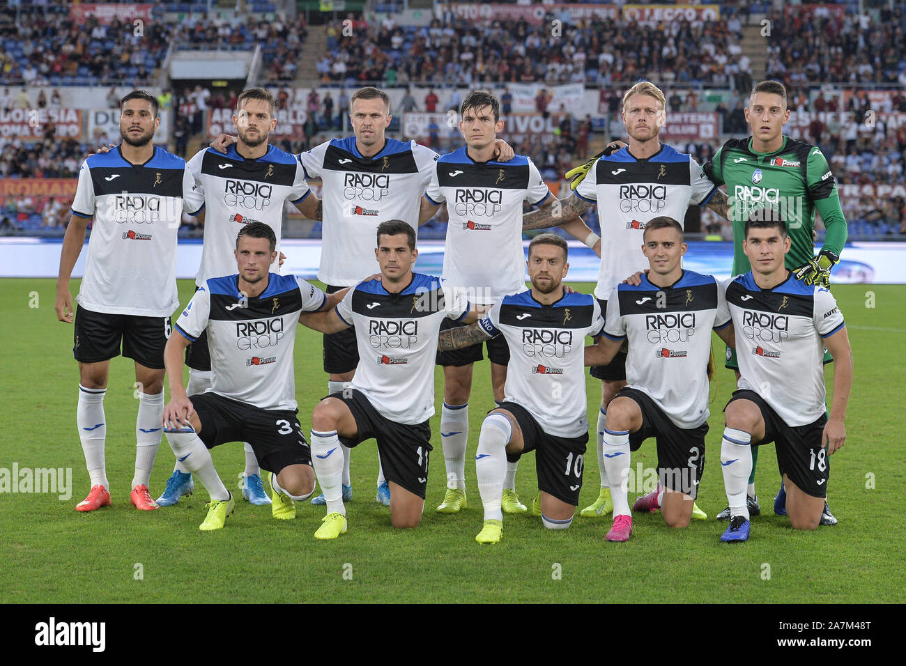 Atalanta players: Pierluigi Gollini, Rafael Toloi, Simon Kjaer, Jose ...