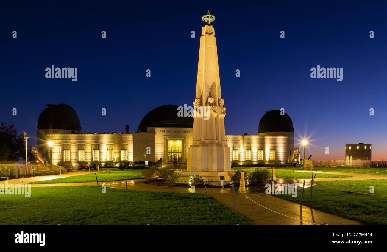 The Griffith Observatory is a facility in Los Angeles, California ...