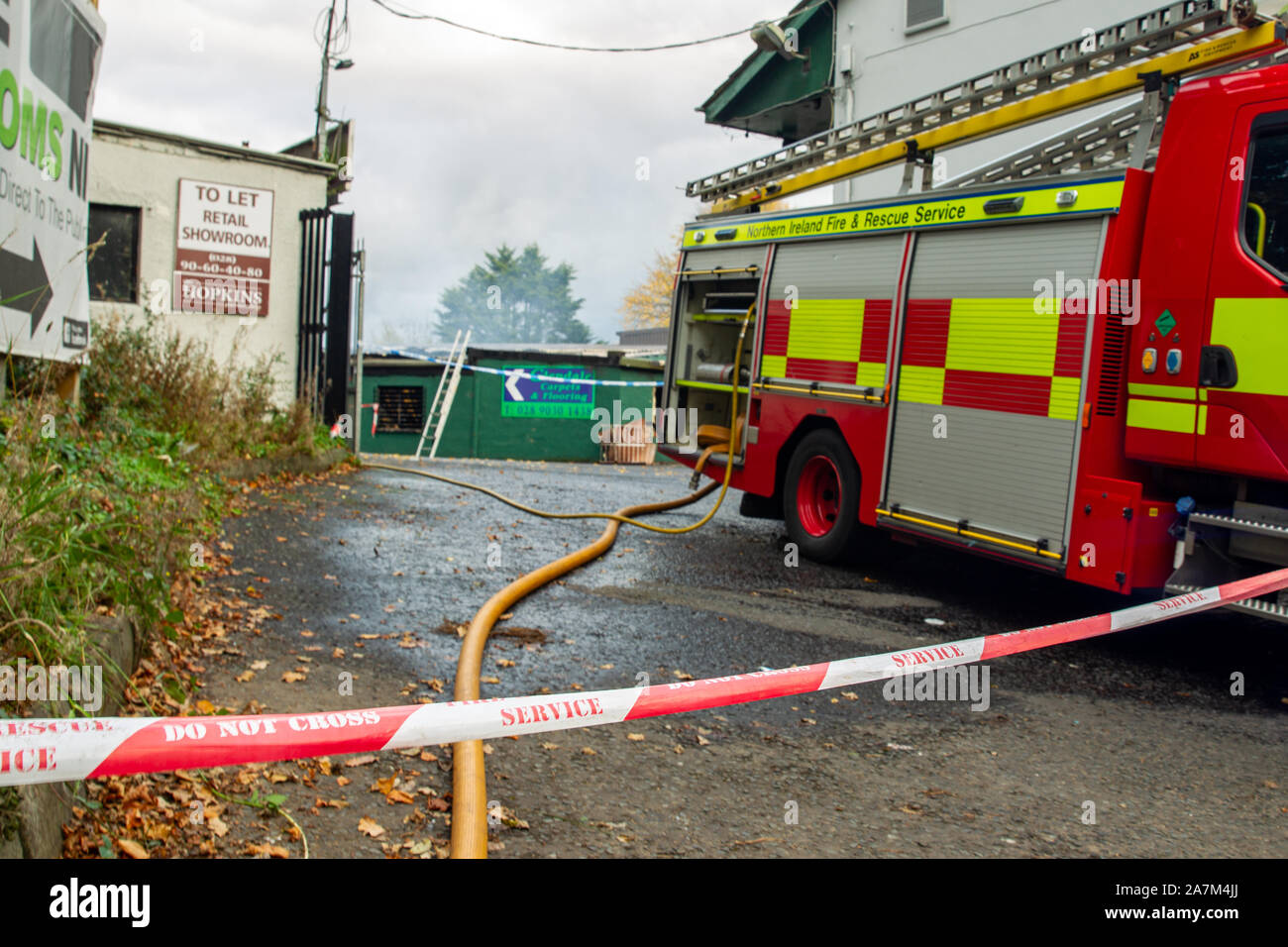 Belfast, UK,Europe. 3rd November 2019. At 01:00 am Northern Ireland ...