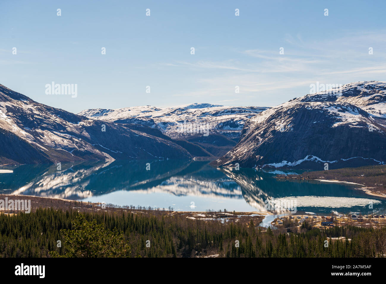 natural scnarios you meet on the way from Fauske to Narvik during the ...
