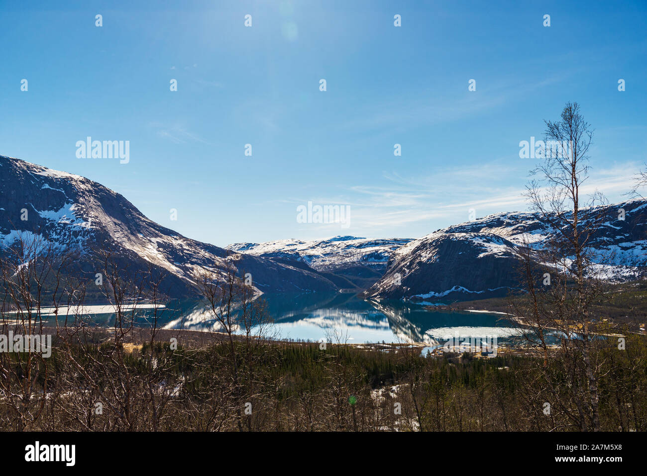 natural scnarios you meet on the way from Fauske to Narvik during the ...