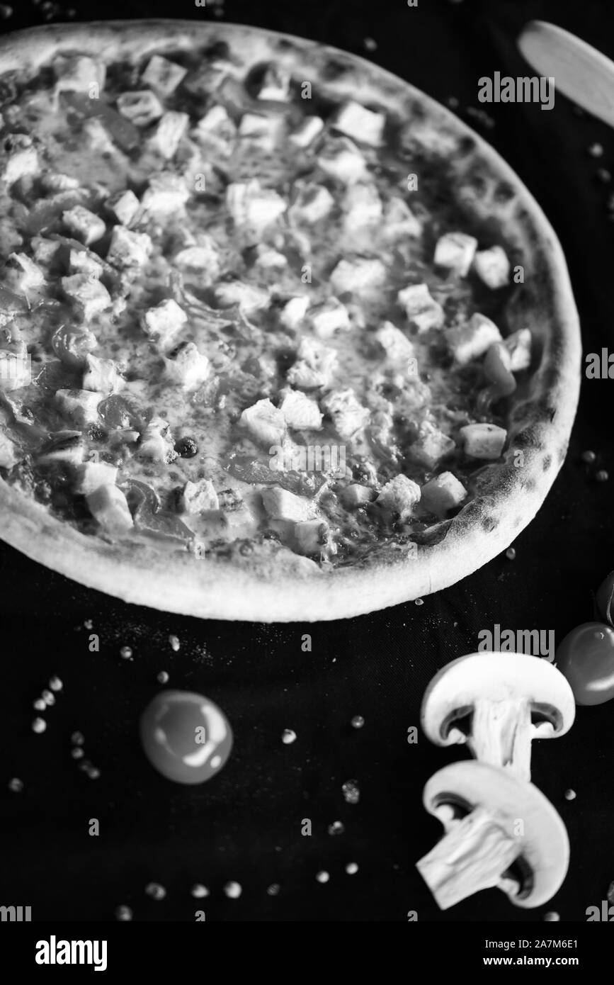 Tomato tuna Black and White Stock Photos & Images - Alamy