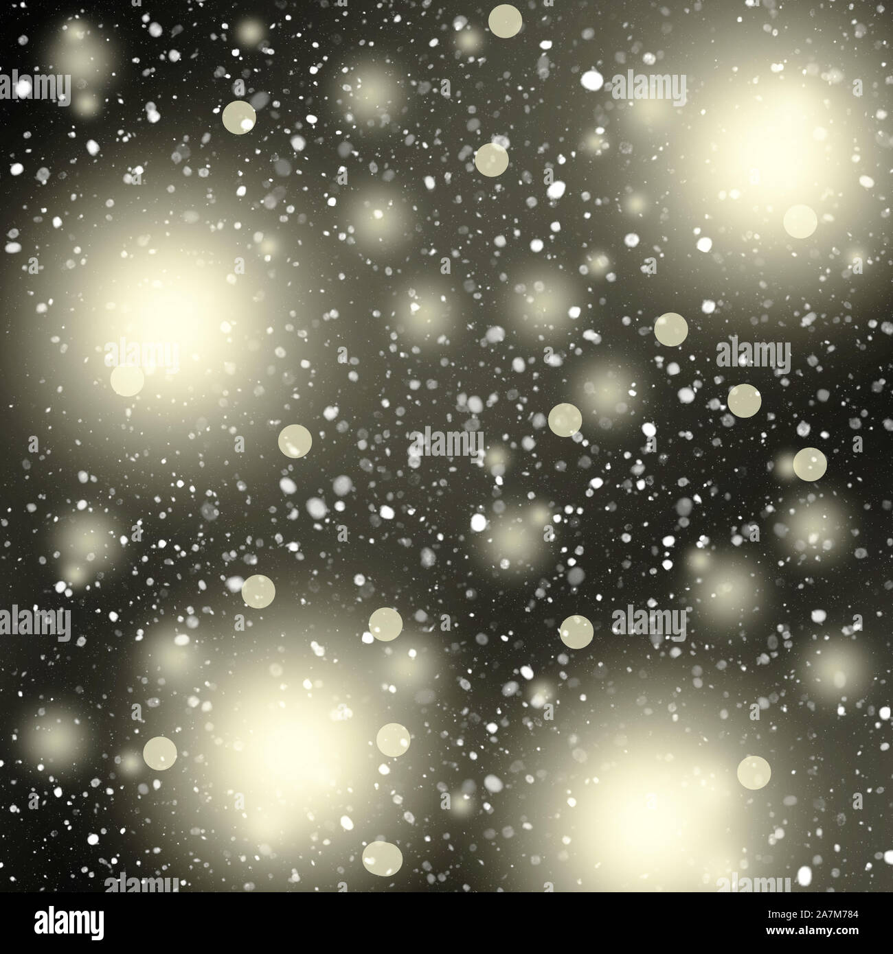 Falling snow against the night sky. Abstract background Stock Photo - Alamy