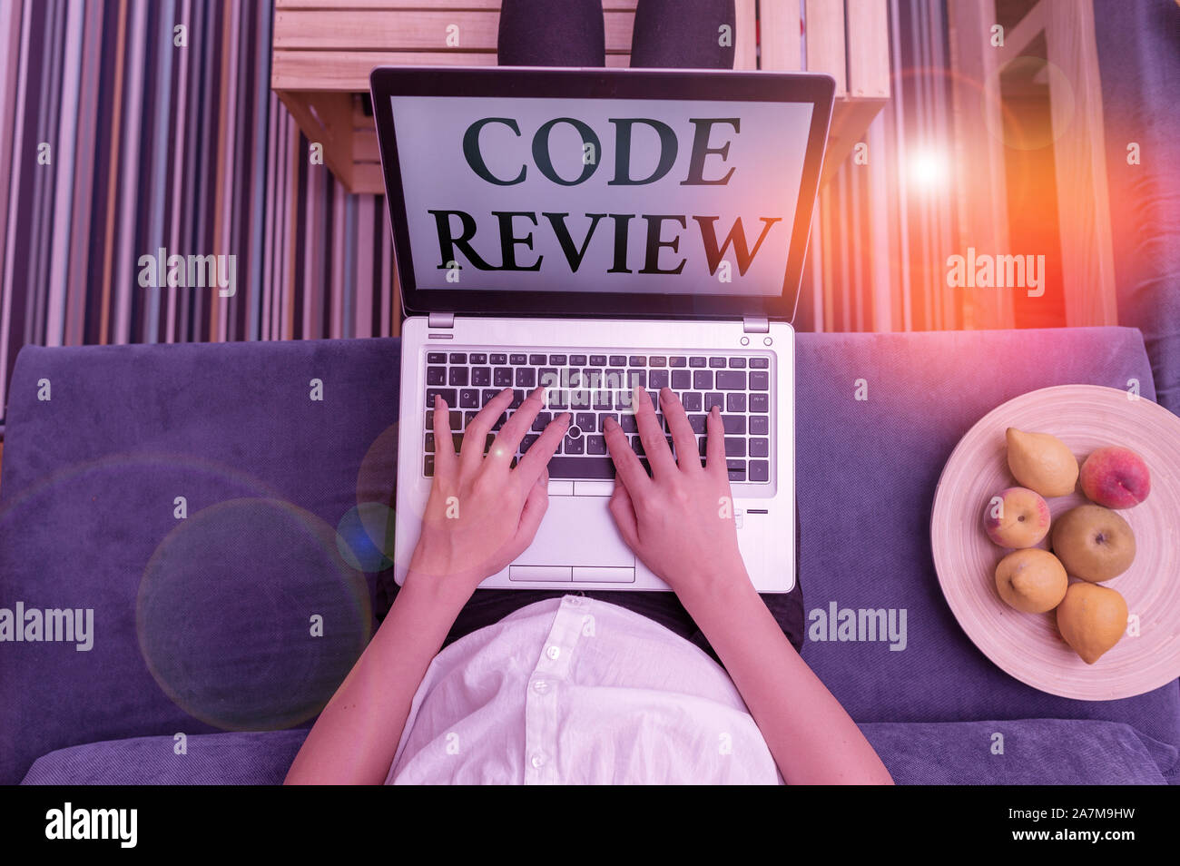 Word writing text Code Review. Business photo showcasing single most ...