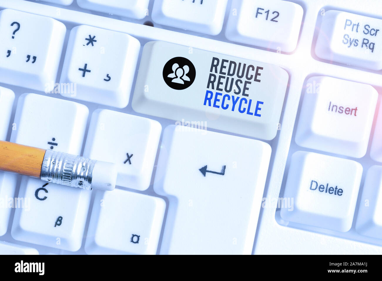 Conceptual hand writing showing Reduce Reuse Recycle. Concept meaning ...