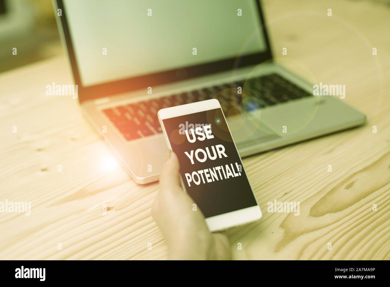 Conceptual hand writing showing Use Your Potential. Concept meaning ...