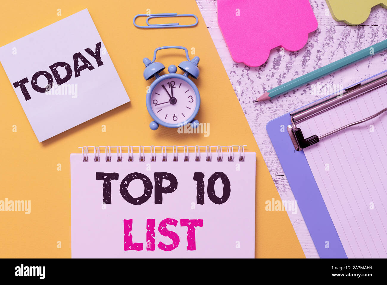 Word writing text Top 10 List. Business photo showcasing the ten most ...