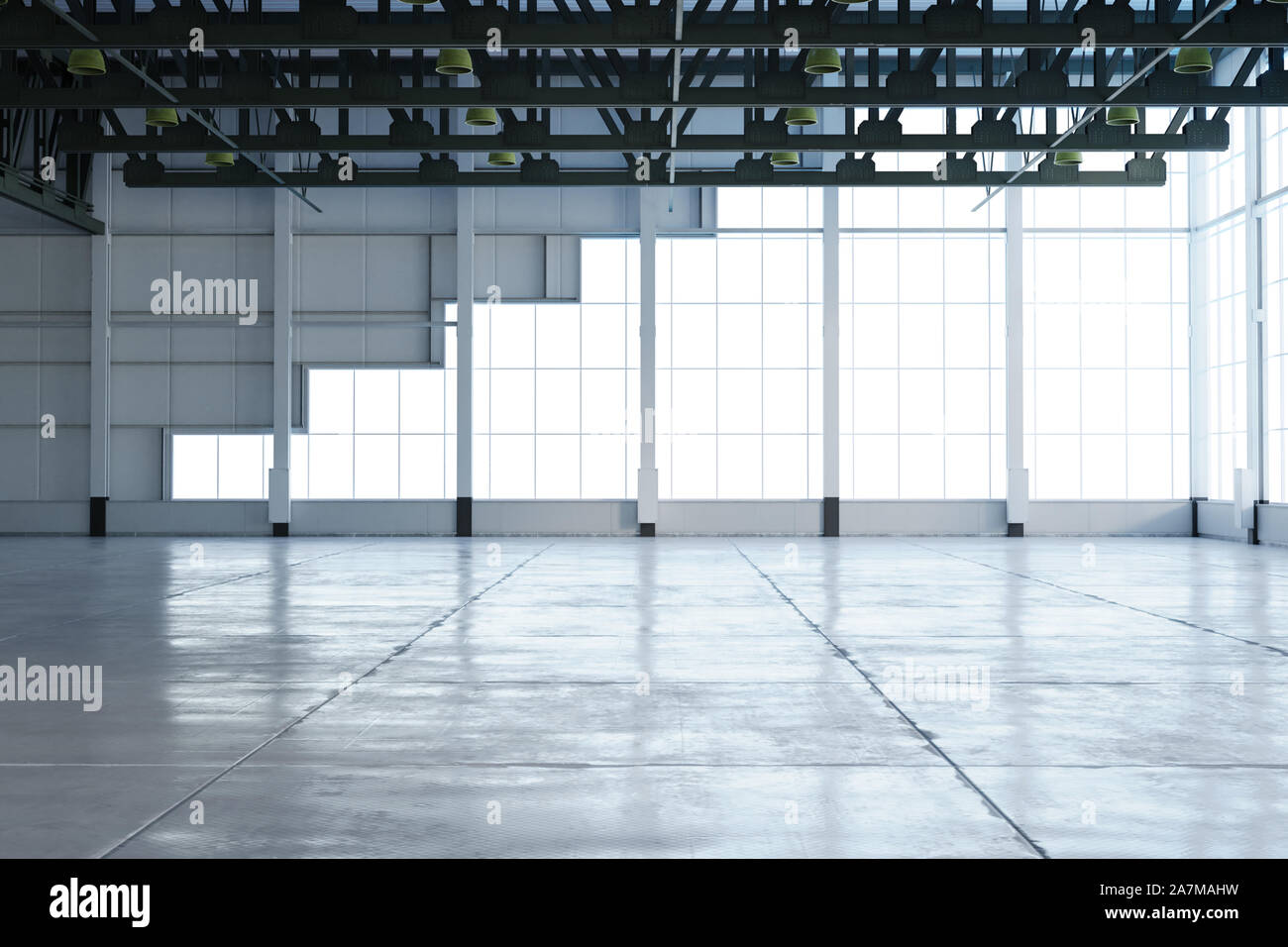 3d rendering in manufacturing factory concept Stock Photo - Alamy