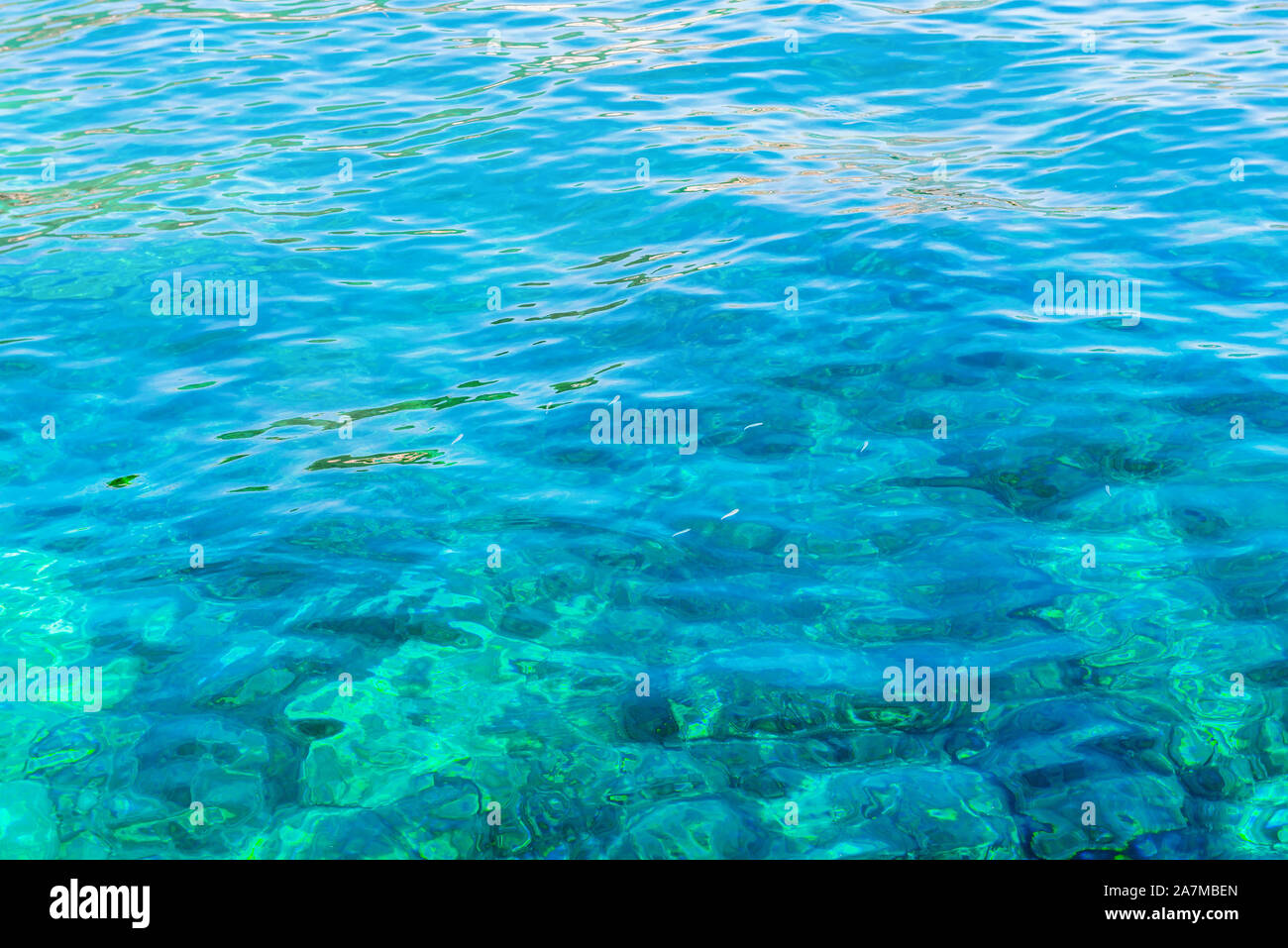 Blue sea background Stock Photo - Alamy