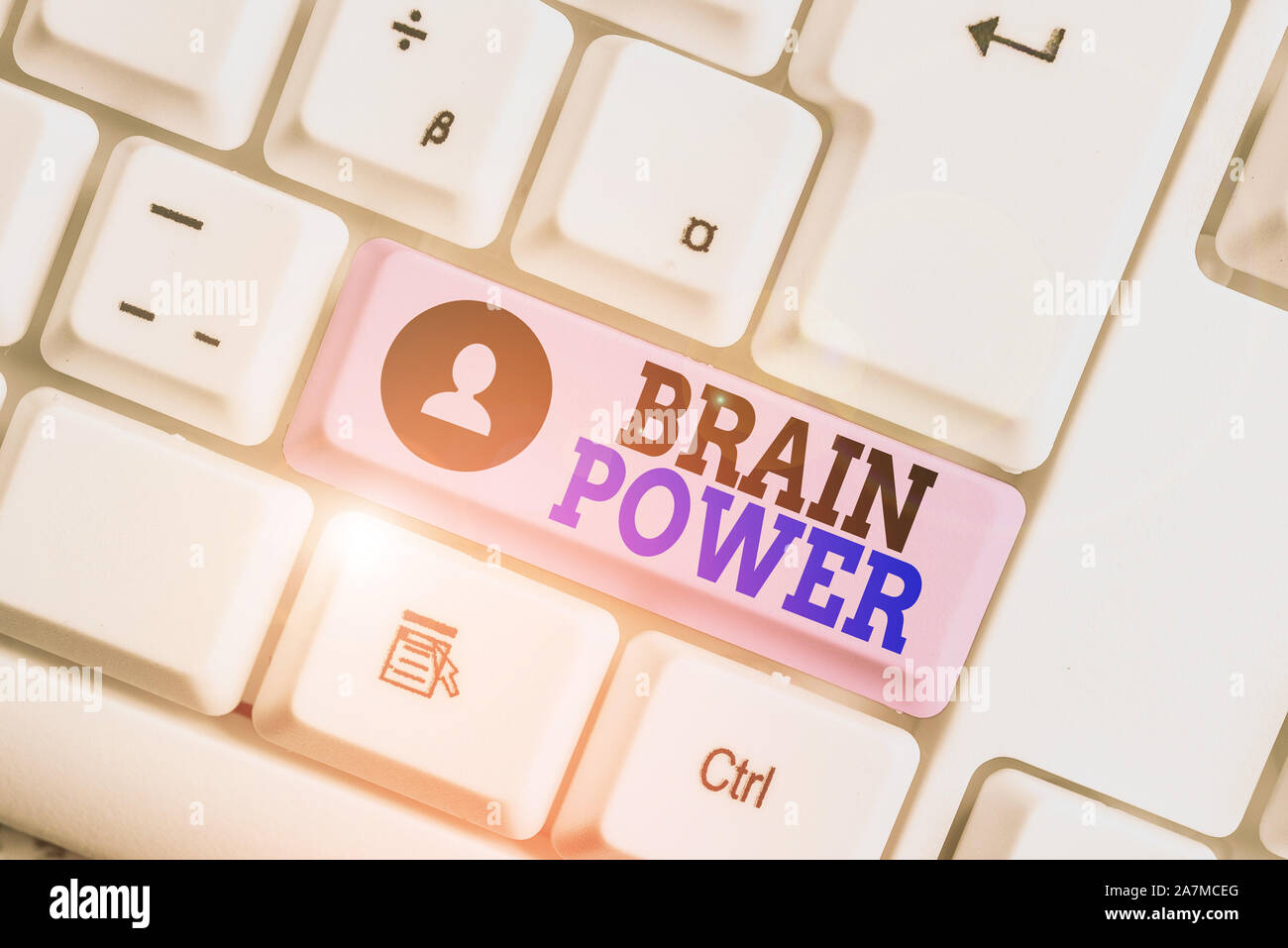 Conceptual hand writing showing Brain Power. Concept meaning Ability to ...