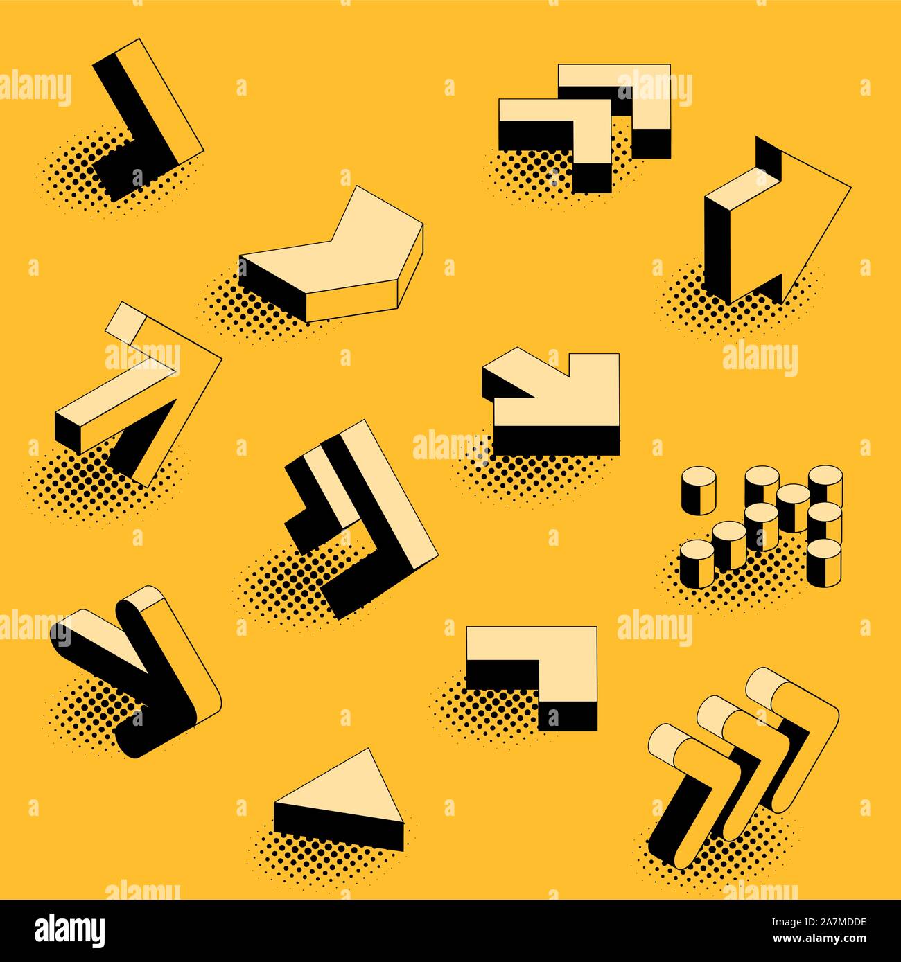 Vector Arrows Set Stock Vector Image & Art - Alamy