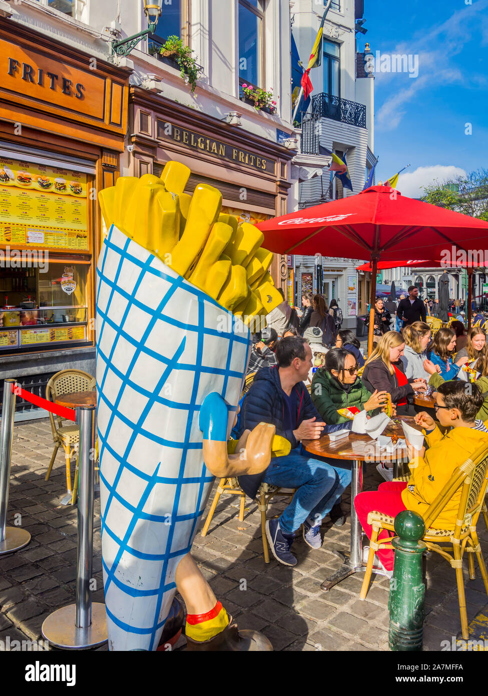 Belgian frites hi-res stock photography and images - Alamy