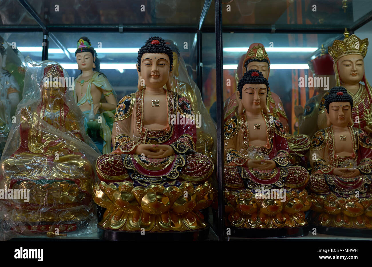 Many Deity figures are in the shop for sale Stock Photo - Alamy