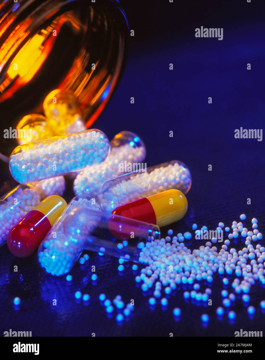 Excess medication pills hi-res stock photography and images - Alamy