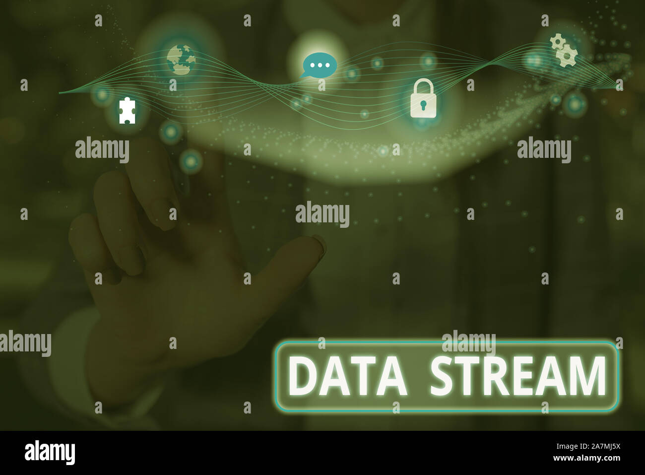 Handwriting text Data Stream. Conceptual photo sequence of digitally ...