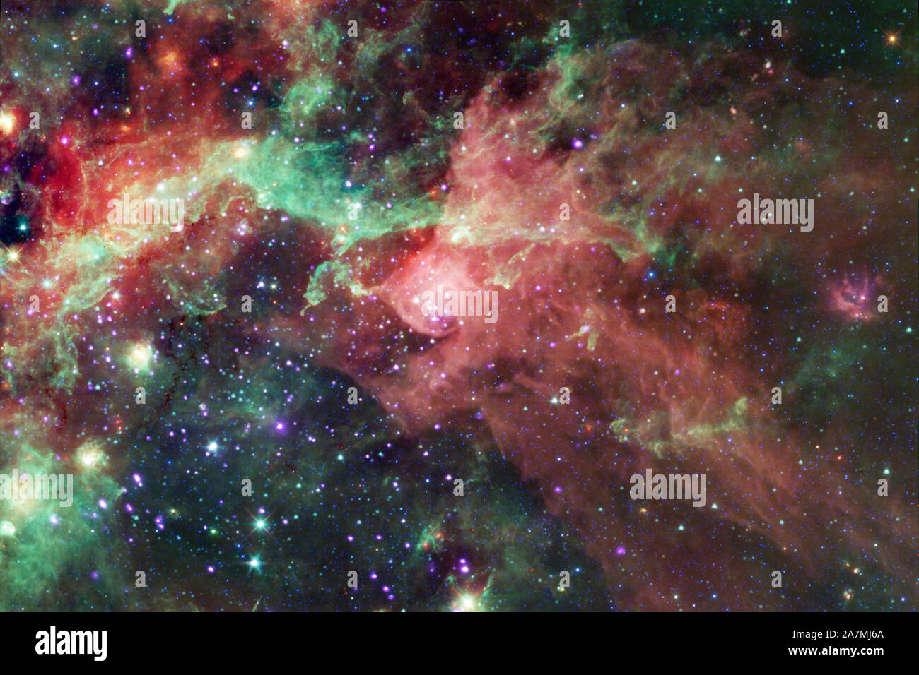 Beauty of endless cosmos. Science fiction wallpaper. Elements of this ...