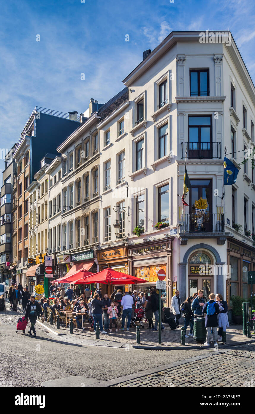 Belgian frites hi-res stock photography and images - Alamy