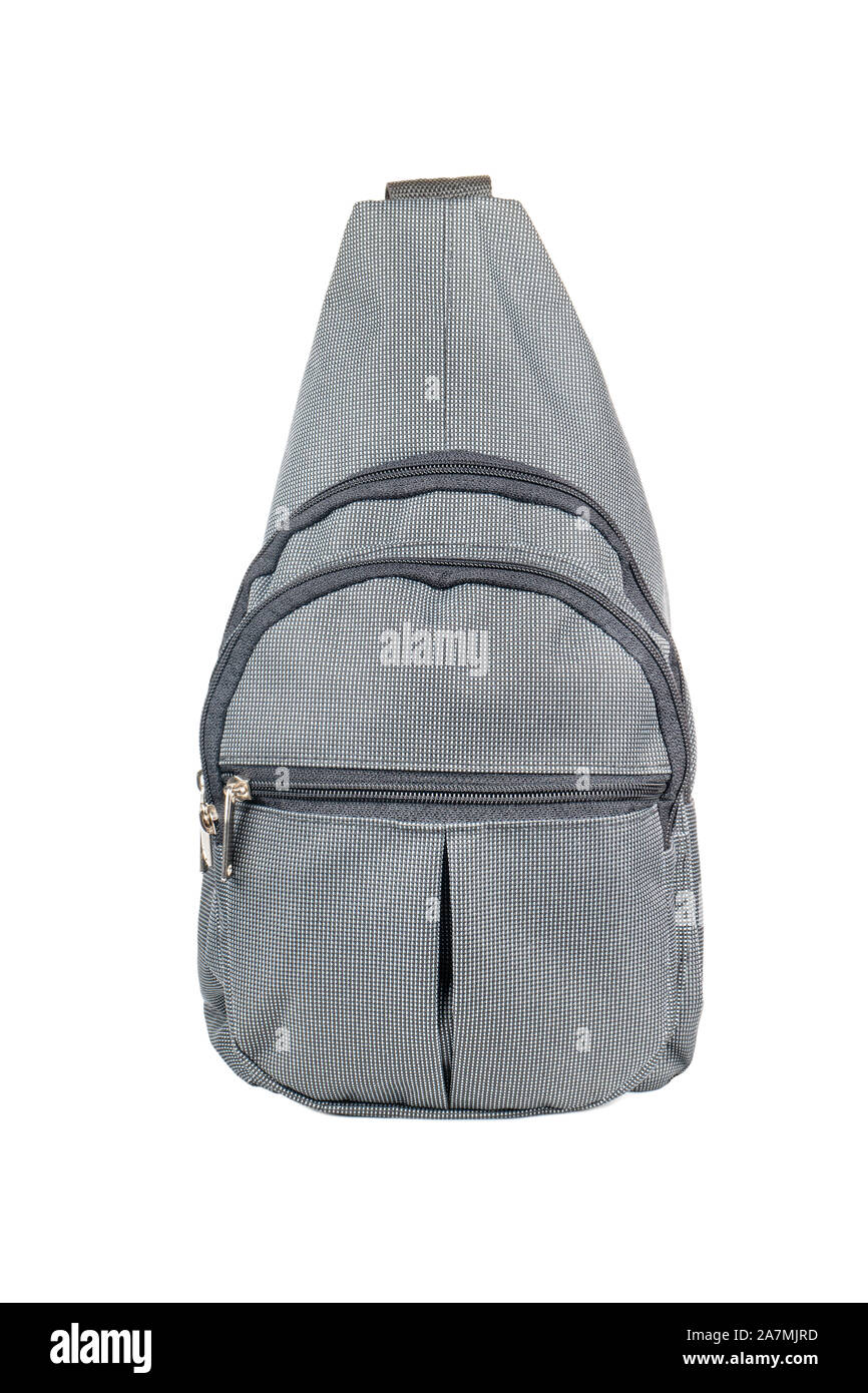 Grey backpack hi-res stock photography and images - Alamy
