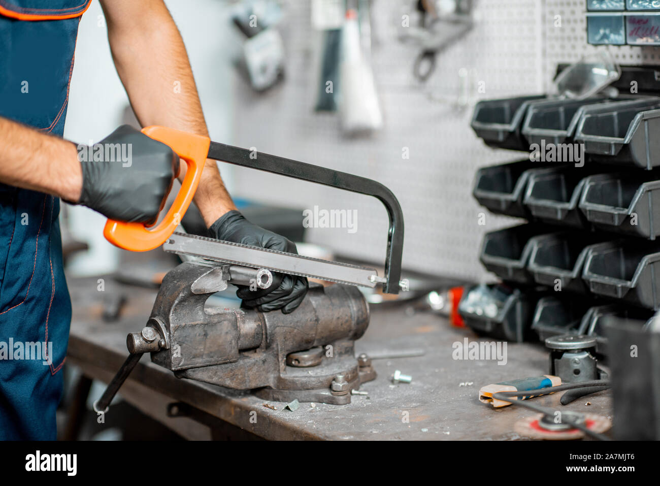 Repairing something hi-res stock photography and images - Alamy