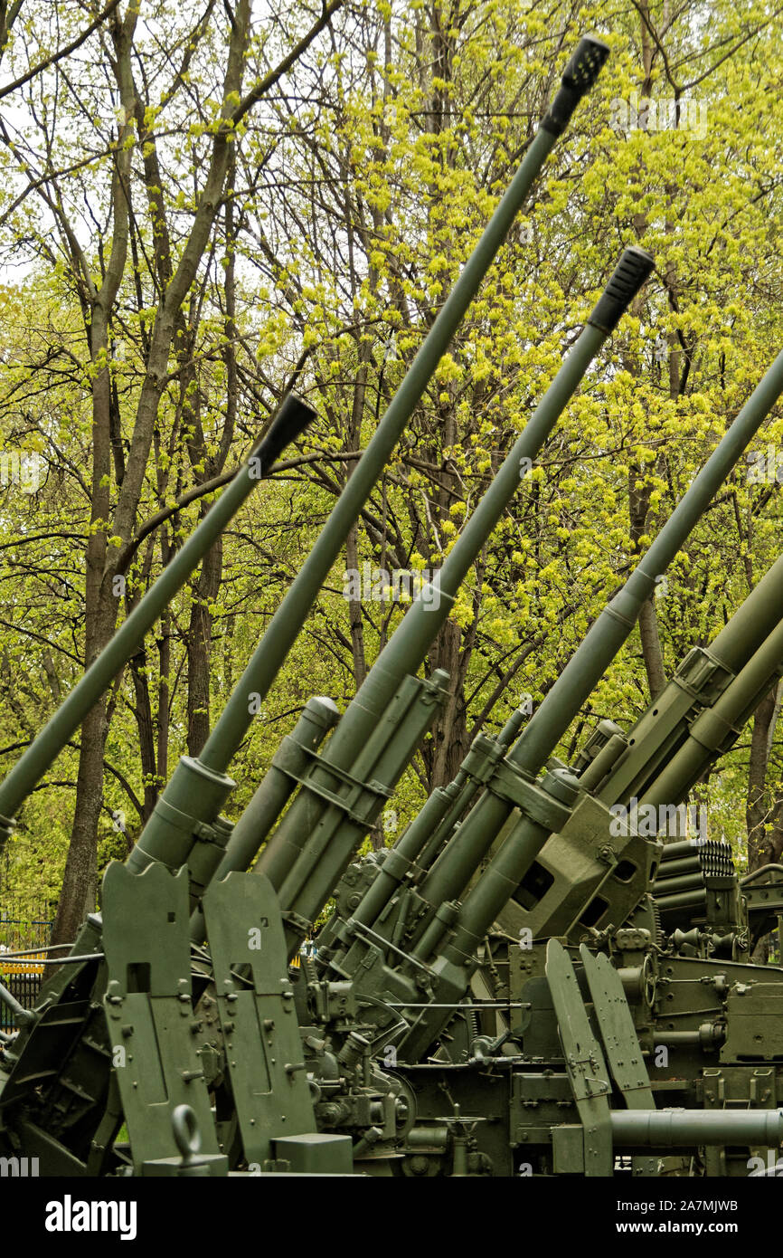 Anti aircraft artillery soviet hi-res stock photography and images - Alamy