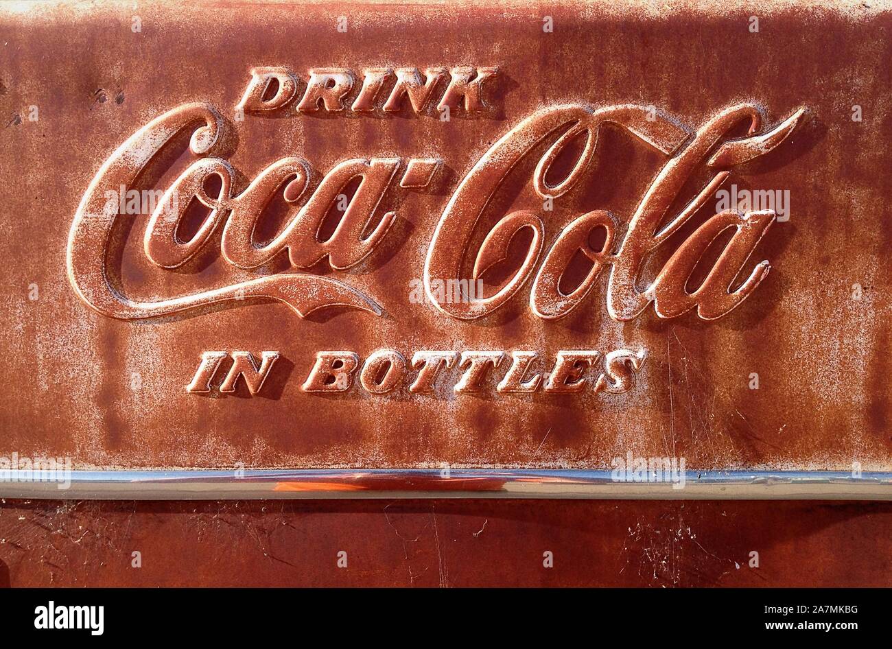 Old coca cola sign painted hi-res stock photography and images - Alamy