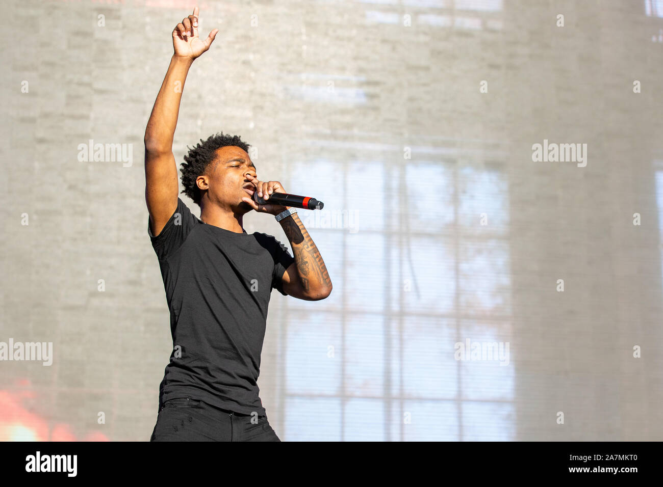 November 1, 2019, Las Vegas, Nevada, U.S: Rapper RODDY RICCH (RODRICK ...