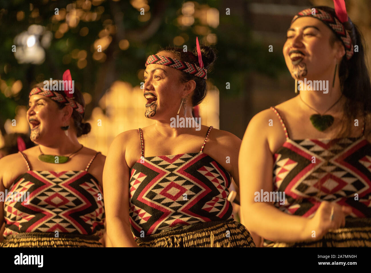 Performers dance and play the instruments during the fancy parade of ...