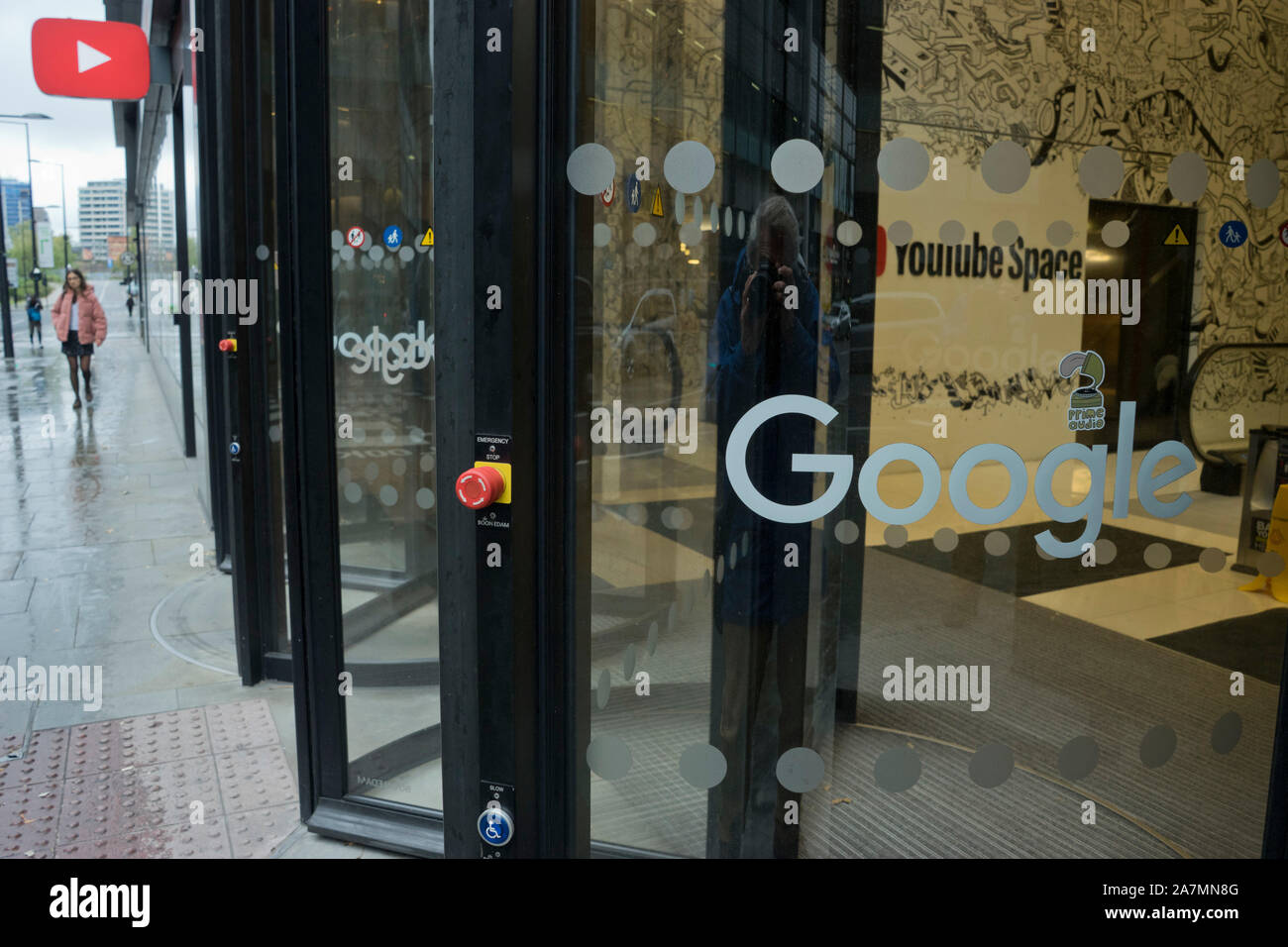 Google and YouTube UK offices and HQ in St. Pancras, London,England,UK ...
