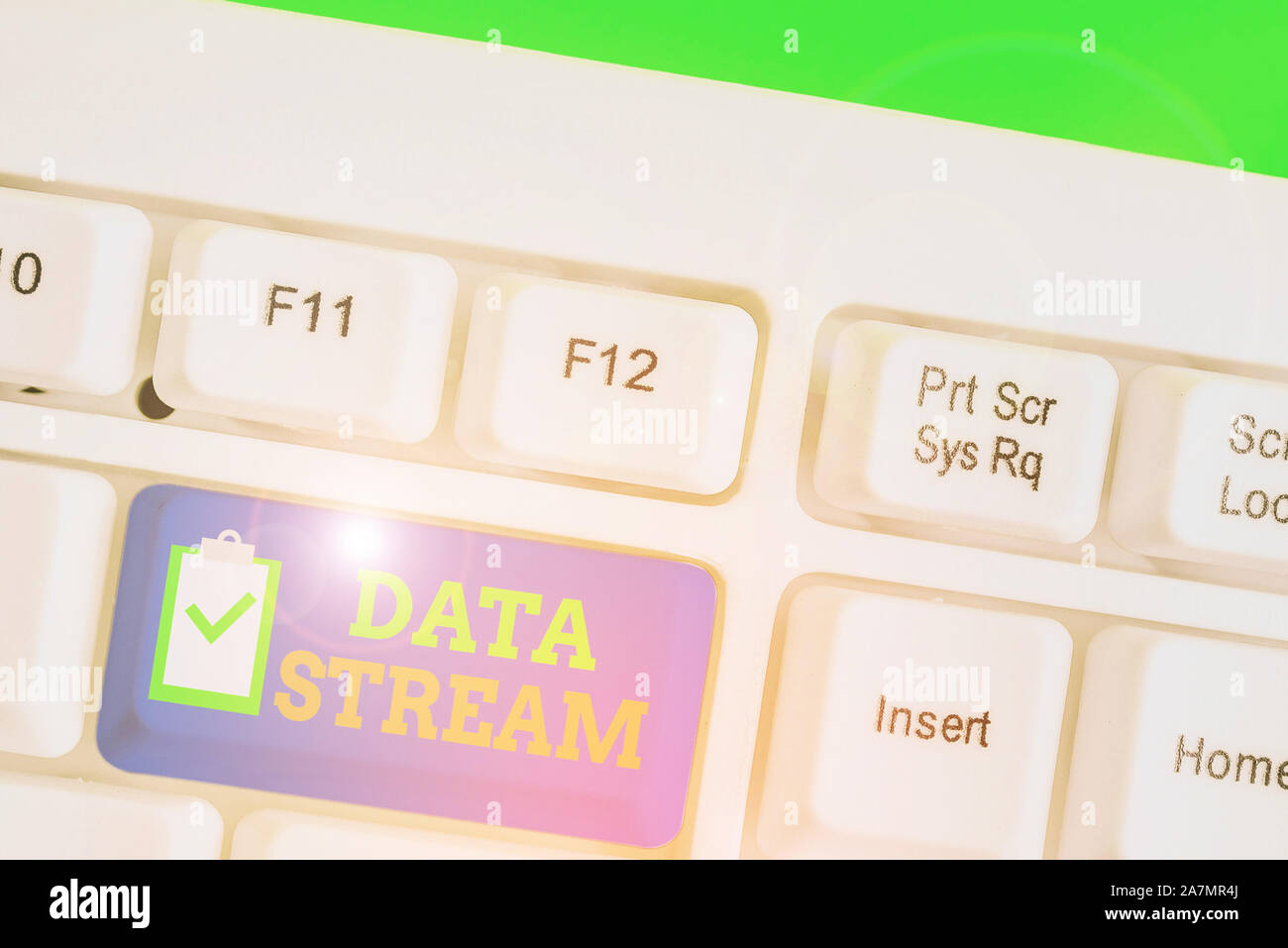 Handwriting text Data Stream. Conceptual photo sequence of digitally ...