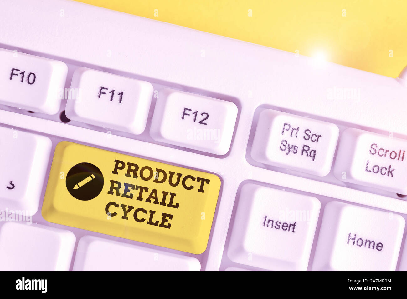Conceptual hand writing showing Product Retail Cycle. Concept meaning ...