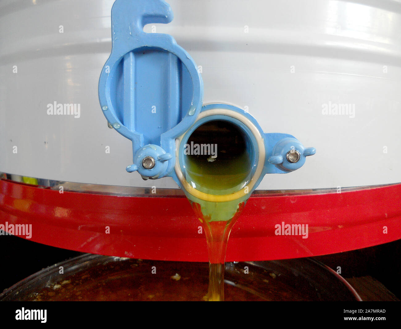 Background texture, dropping drops of sweet honey, nectar in mead ...