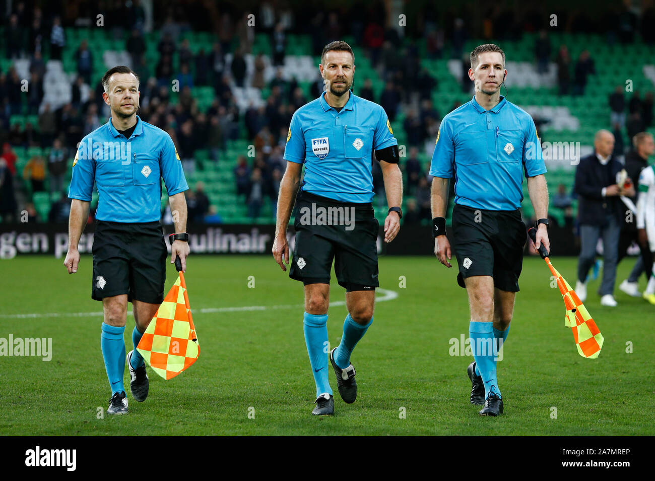 GRONINGEN, 03-11-2019, Hitachi Capital Mobility Stadium Dutch football ...