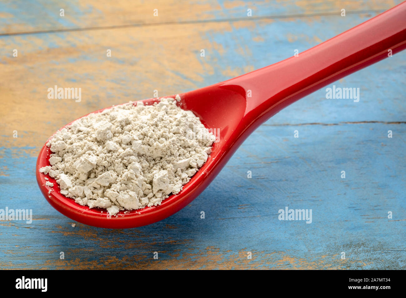 food grade diatomaceous earth detox supplement - red stoneware teaspoon ...