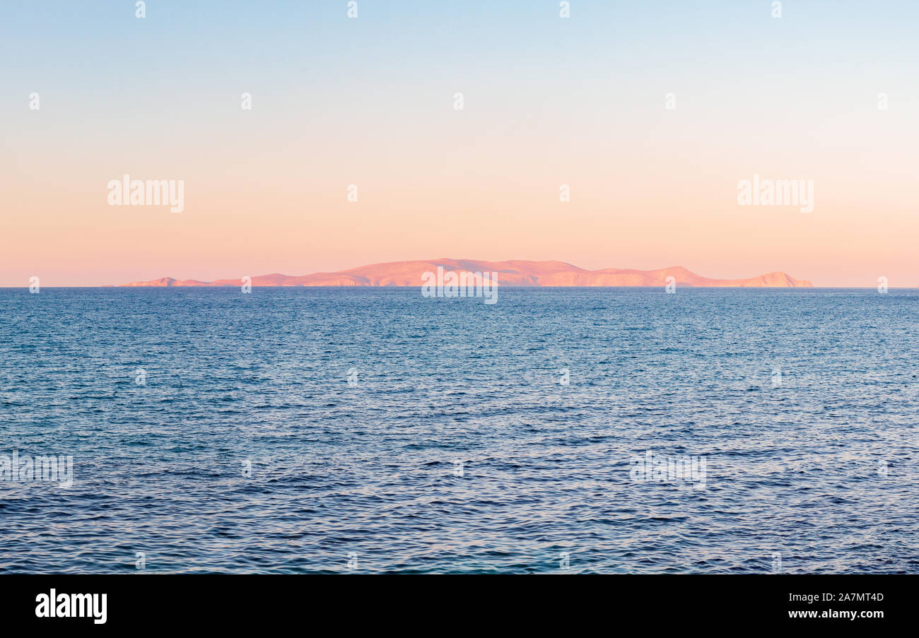 Amazing panorama scenery of Crete island Stock Photo - Alamy