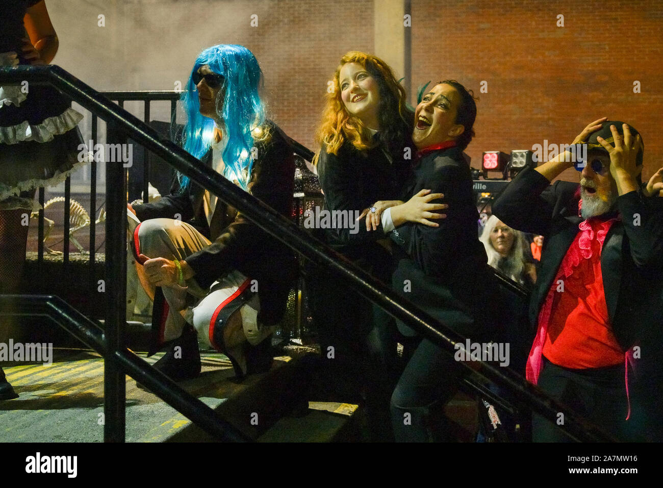 Time Warp dancers, Parade of Lost Souls, Vancouver, British Columbia ...