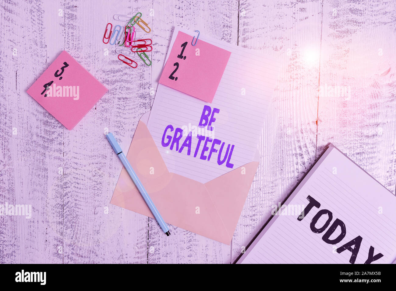 Word writing text Be Grateful. Business photo showcasing feeling or ...