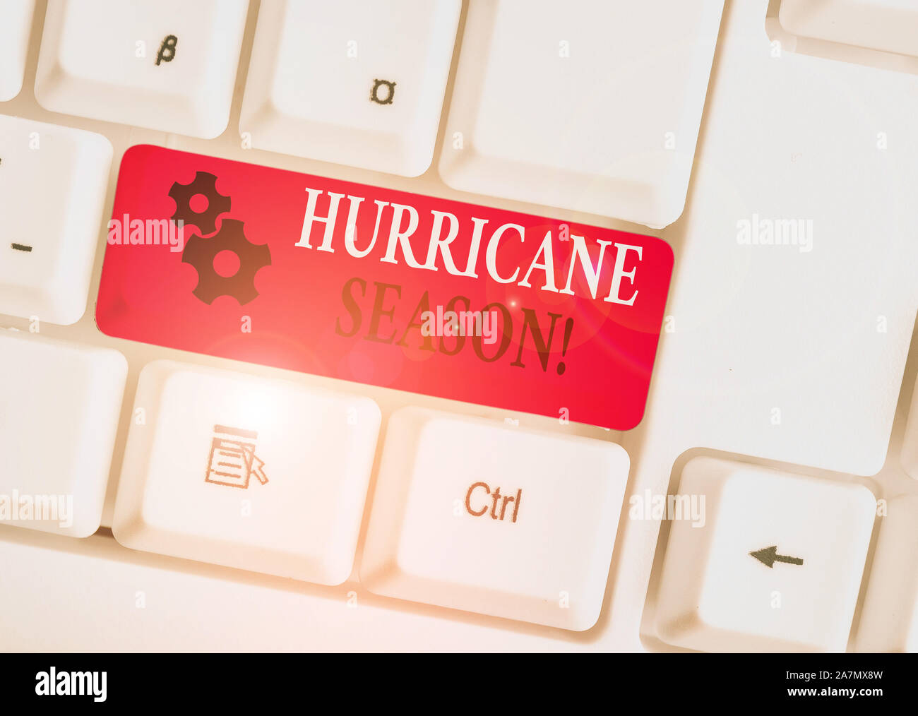 Conceptual hand writing showing Hurricane Season. Concept meaning time ...