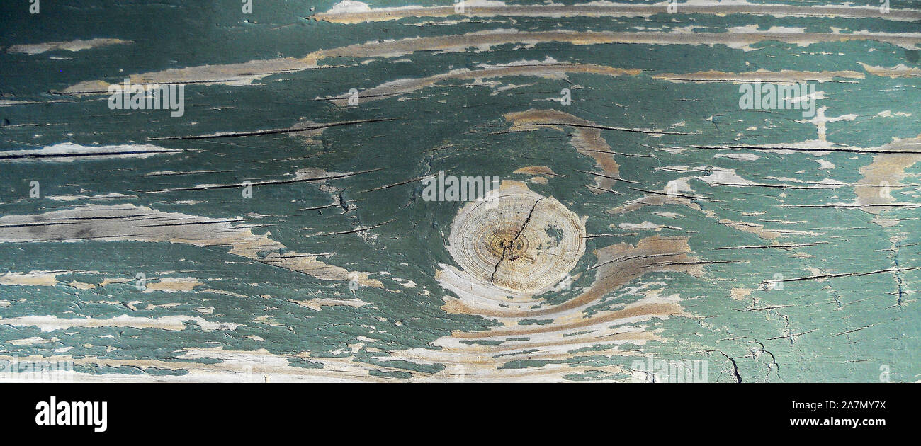 Background texture brown wood, closeup fracture. Fracture consisting of ...