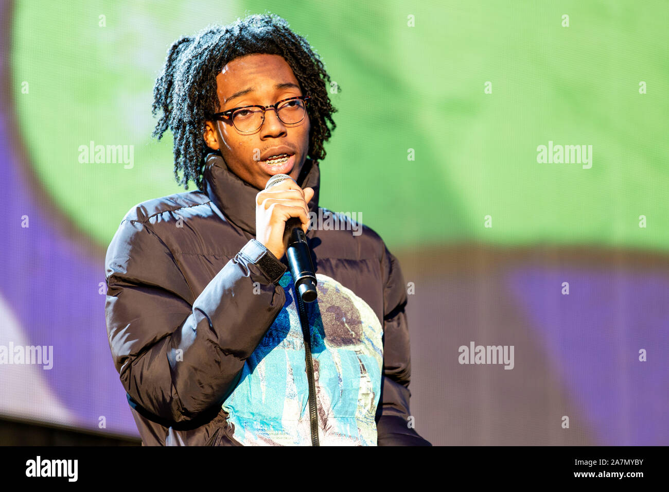 November 2, 2019, Las Vegas, Nevada, U.S: Rapper LIL TECCA (TYLER ...