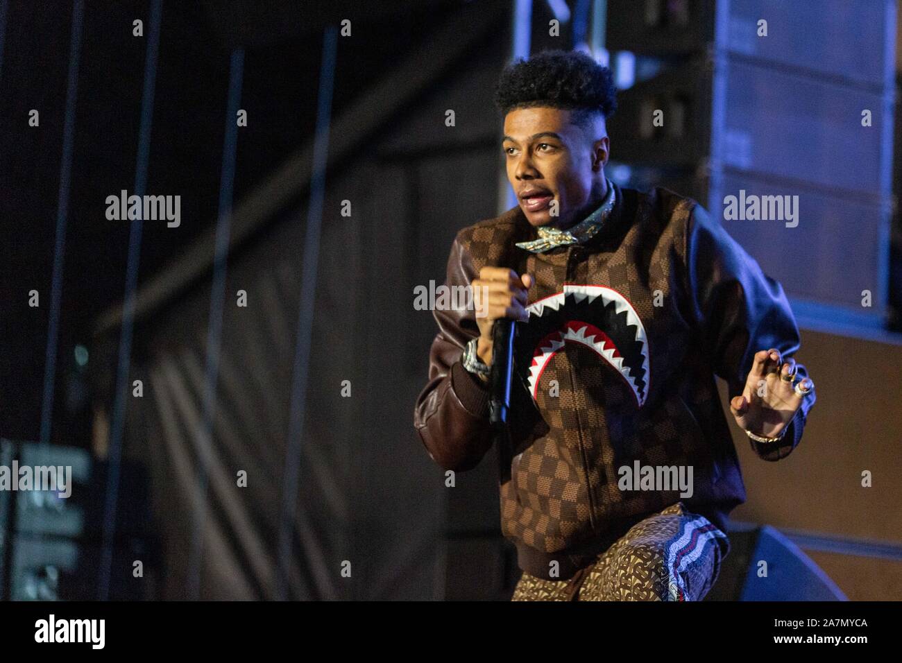 November 2, 2019, Las Vegas, Nevada, U.S: BLUEFACE (JOHNATHAN MICHAEL ...