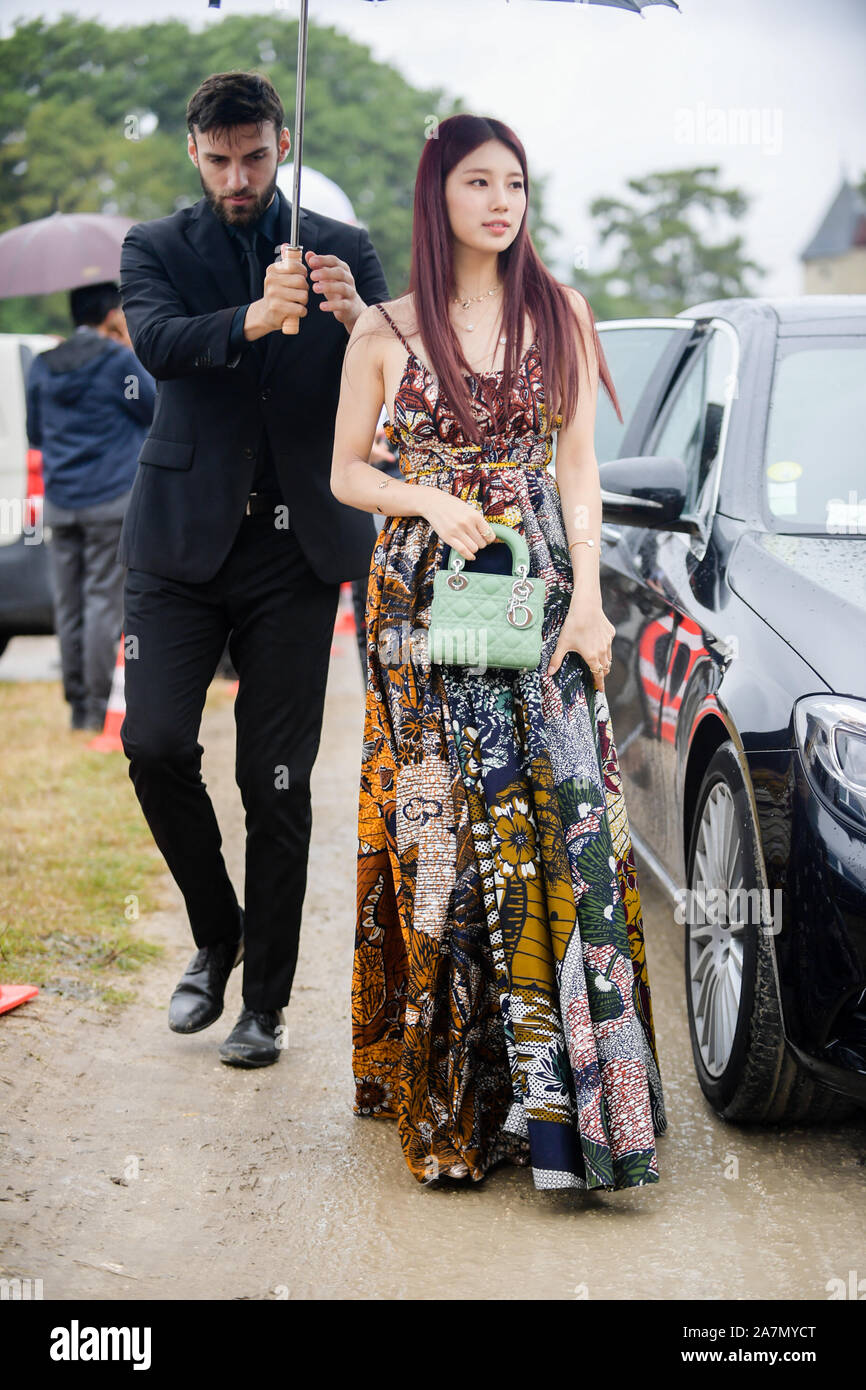 South Korean singer and actress Bae Suzy, better known by the mononym ...