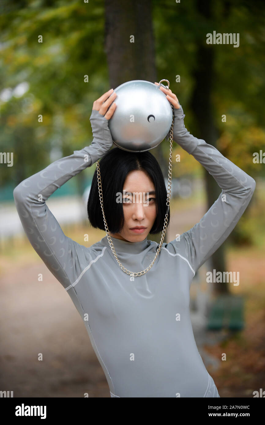 South Korean hip-hop dancer and choreographer Kim Hye Rang or Lia Kim ...