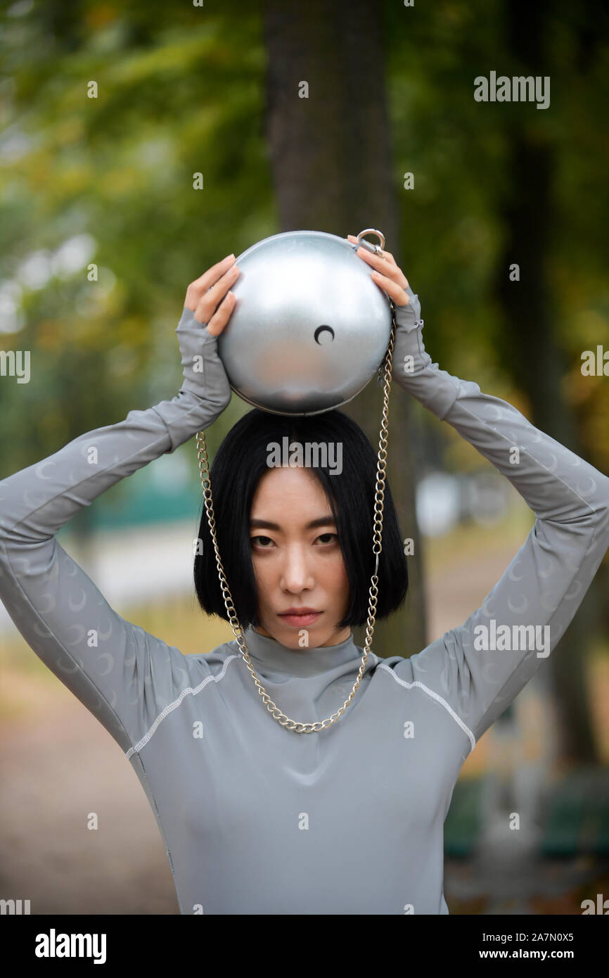 South Korean hip-hop dancer and choreographer Kim Hye Rang or Lia Kim ...