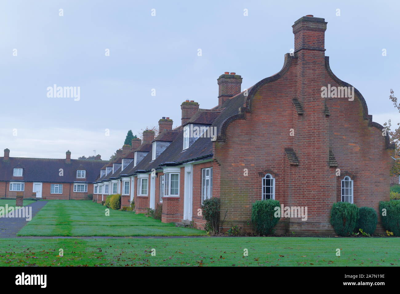 Sir John Hunt Memorial Homes on St Oswalds Road in Fulford,York Stock ...