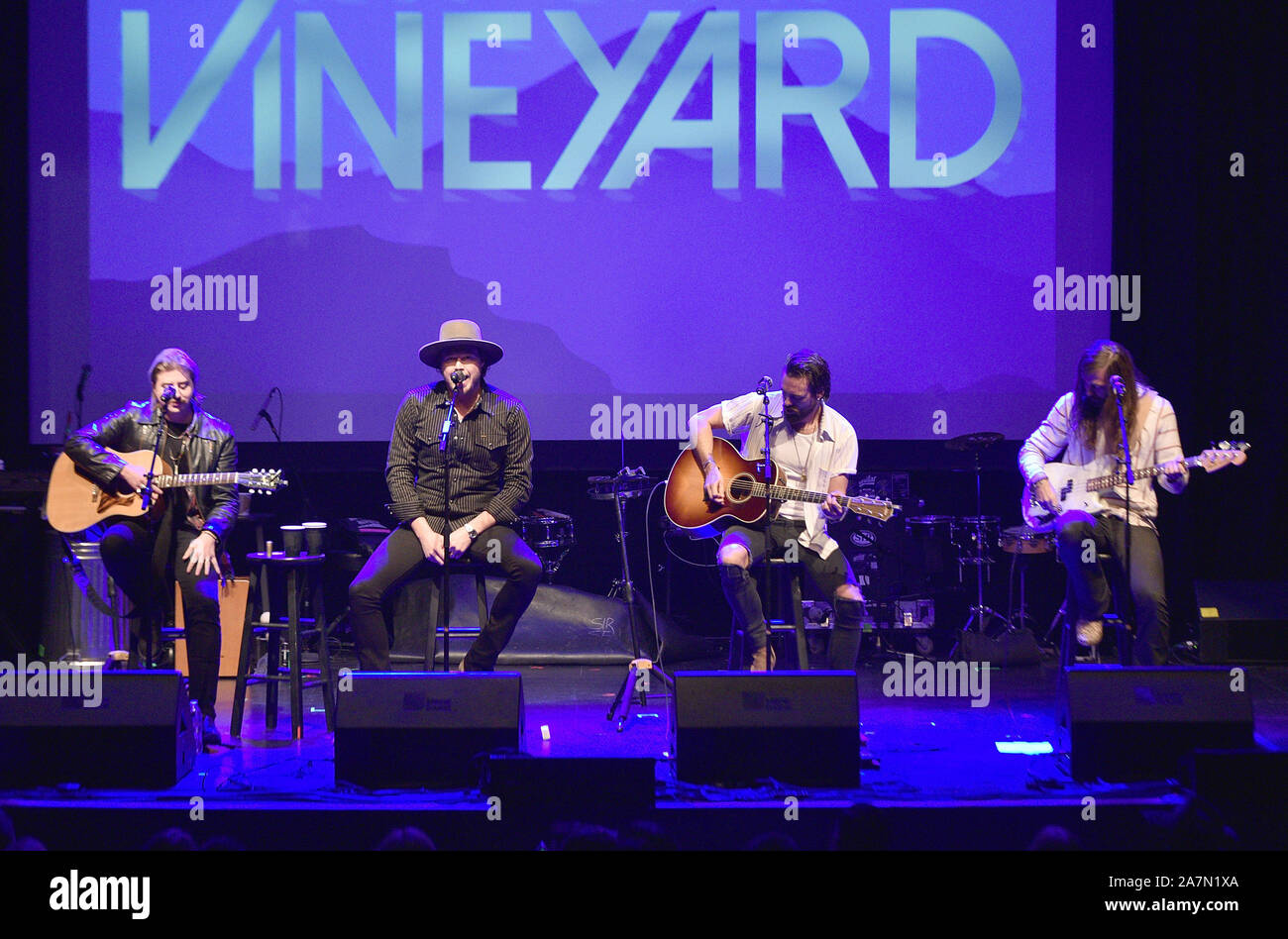 Napa, California, USA. 02nd Nov, 2019. A Thousand Horses - Zach Brown ...