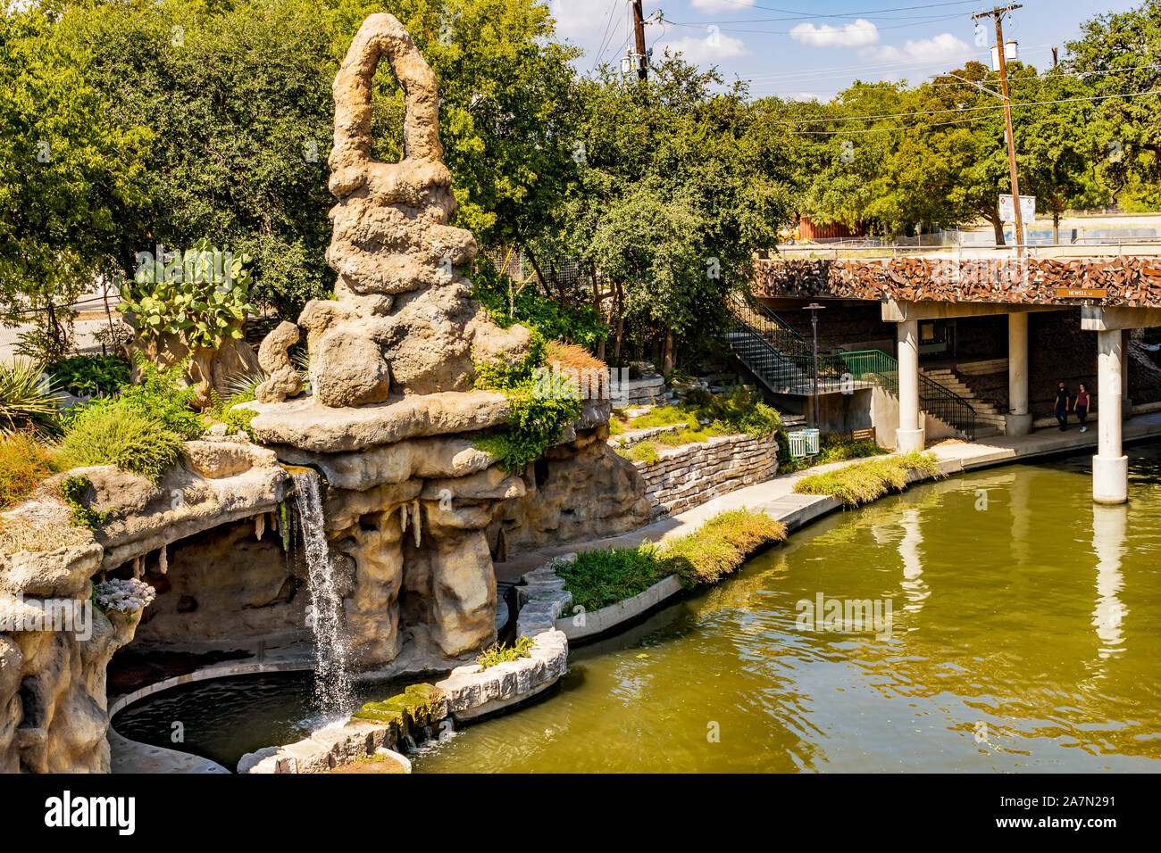 The Grotto Caves River Walk San Antonio Texas. Designed by Carlos ...