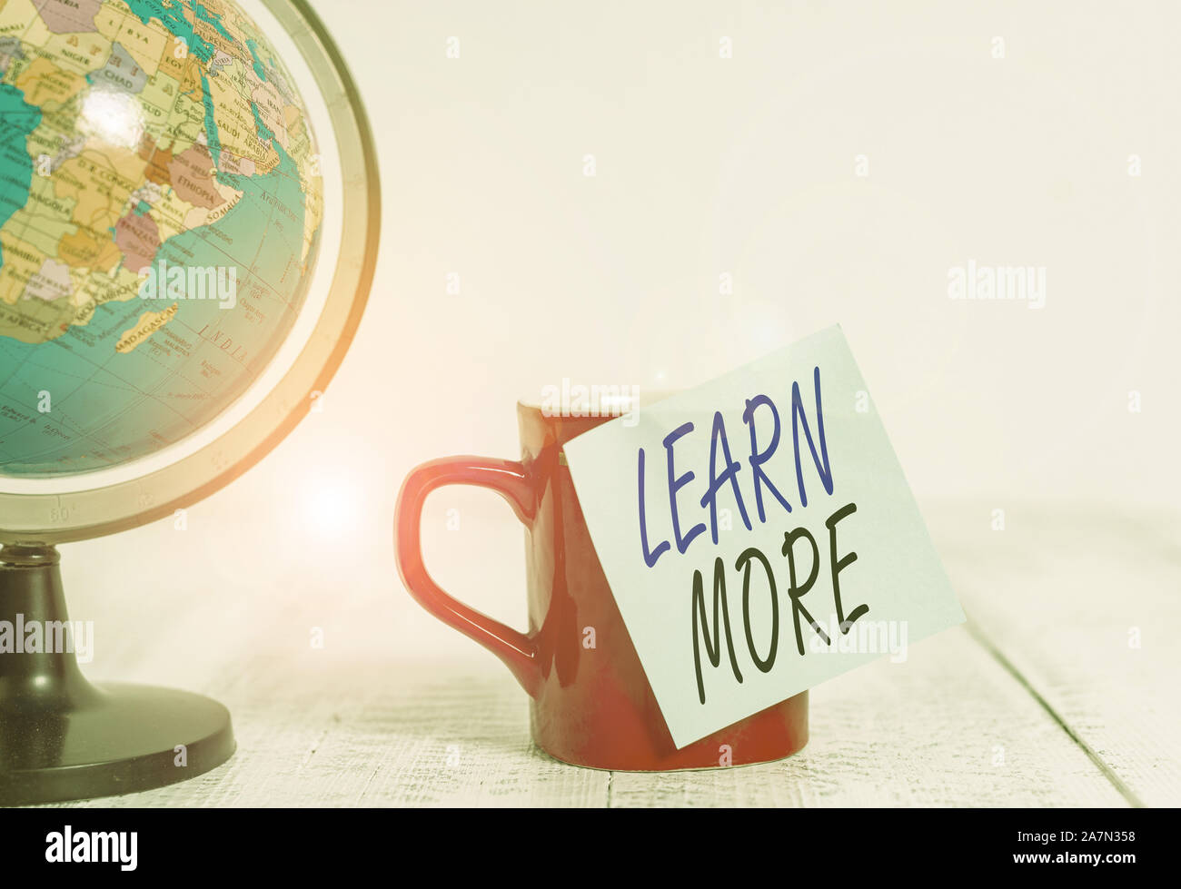 Conceptual hand writing showing Learn More. Concept meaning knowledge ...