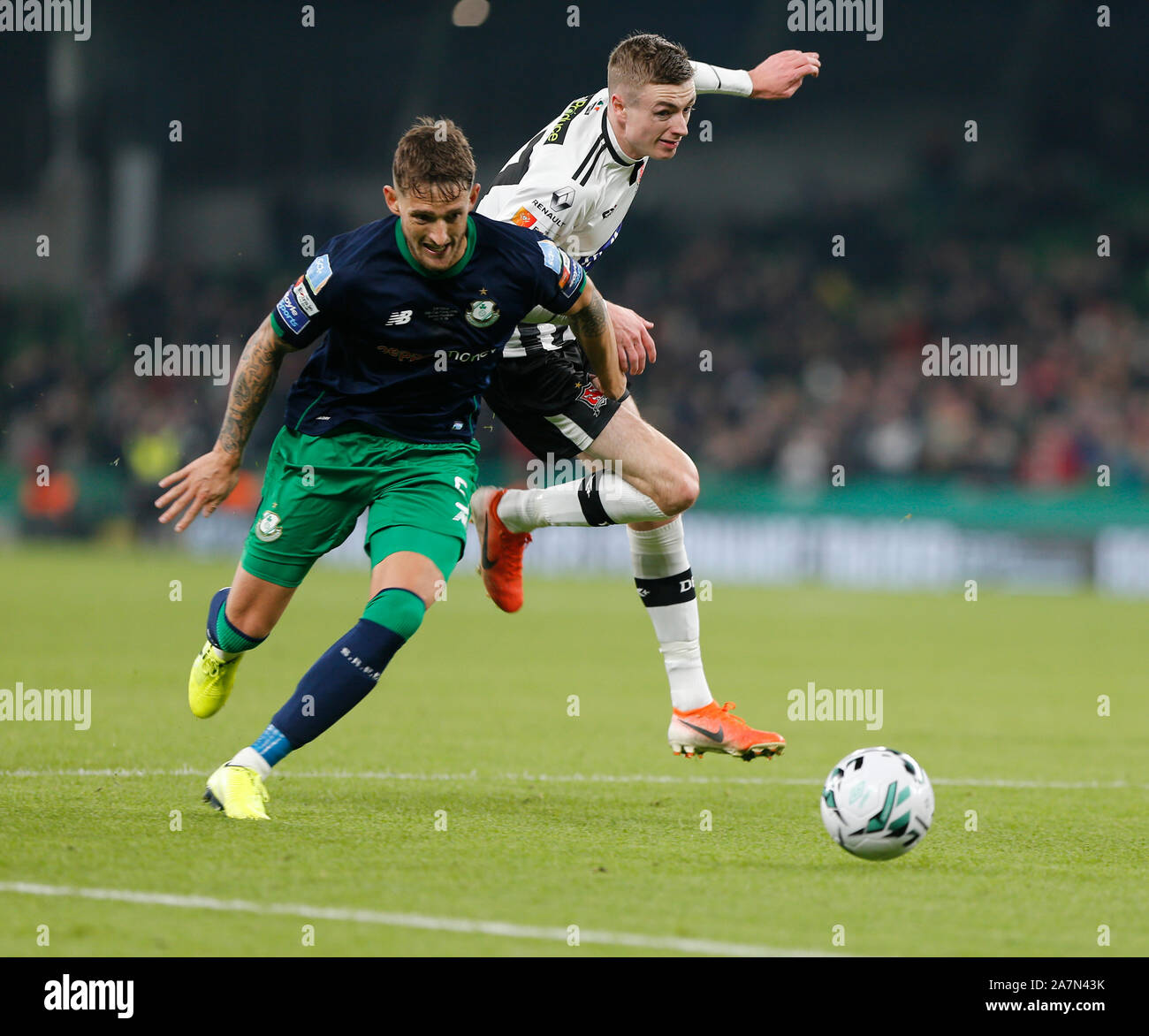 Aviva Stadium, Dublin, Leinster, Ireland. 3rd Nov, 2019. FAI Cup Final ...