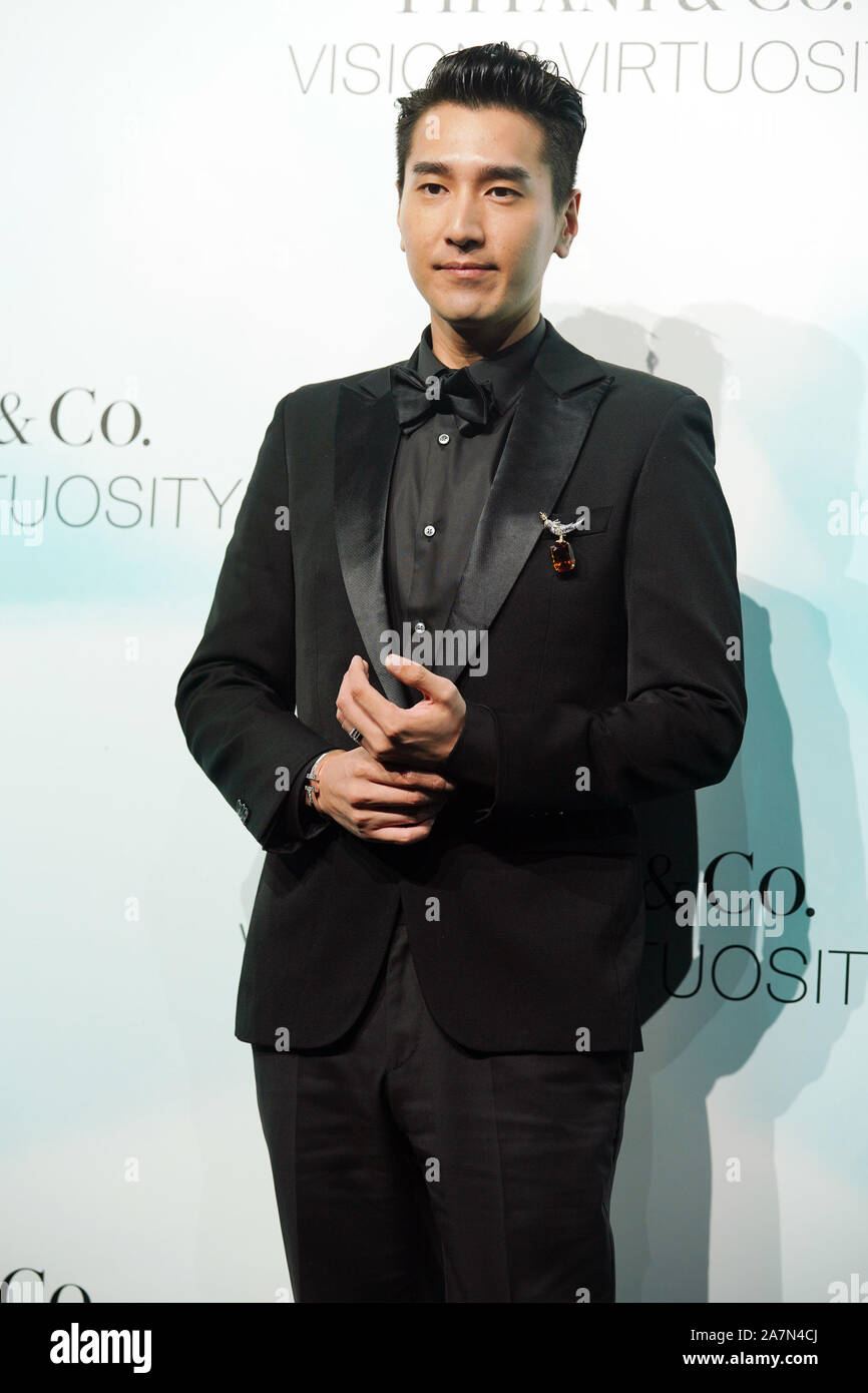 Taiwan-Canadian actor and model Mark Chao attends the Tiffany Co ...